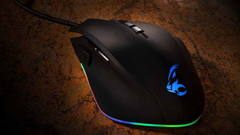 MediaRange Gaming Series Corded 8-button optical mouse with RGB ...